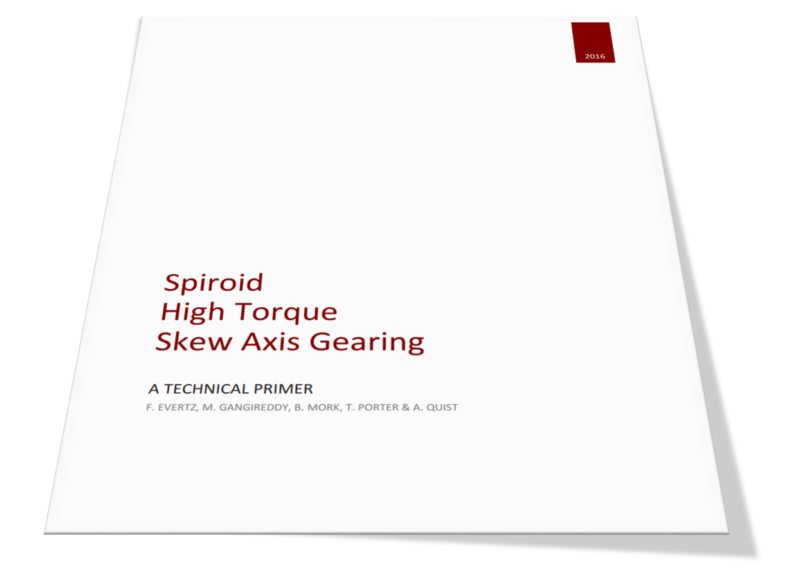 Spiroid Publishes White Paper - Spiroid Gearing