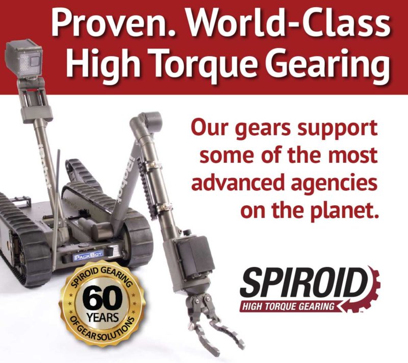 Spiroid Gearing for the Robotics Industry - Spiroid Gearing